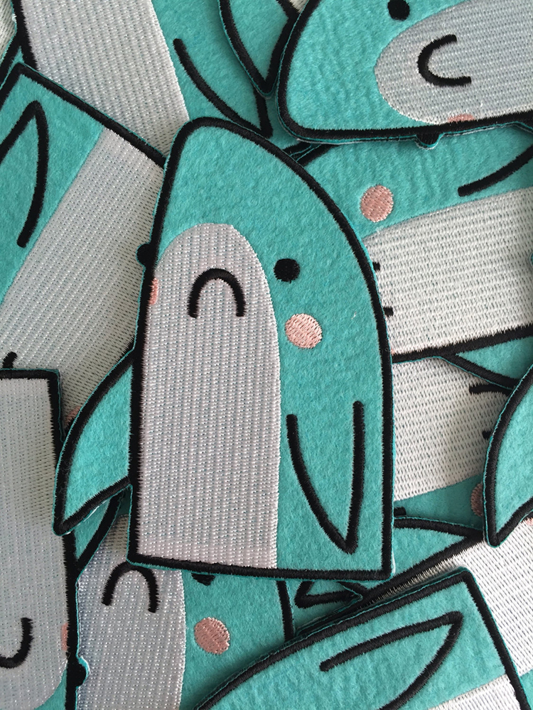Funny, Cute, and Colorful Embroidered Patches