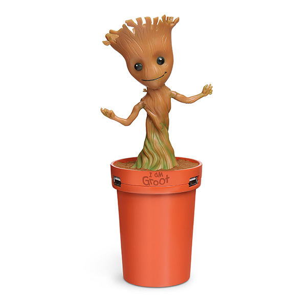 Adorable Dancing Baby Groot USB Car Charger