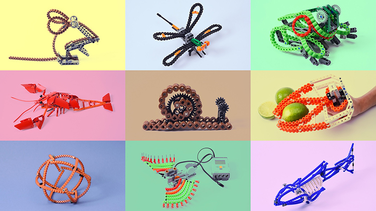 bionicTOYS, Building Brick Toy Sets Designed to Mimic the Flexible ...