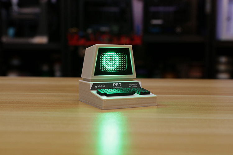 Retro DIY 3D Printed Mini Replica of a Commodore PET Computer With LED ...