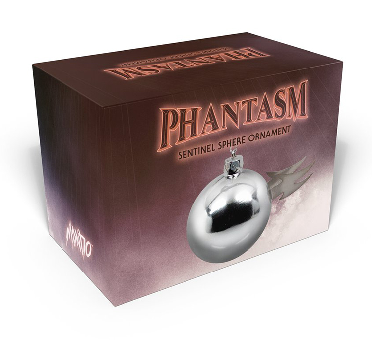 Fiendish Madballs and 'Phantasm' Sentinel Sphere Christmas Ornaments