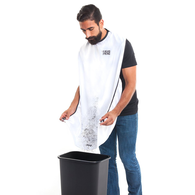 The Beard Bib, A Bib That Collects Your Facial Hair Clippings and ...