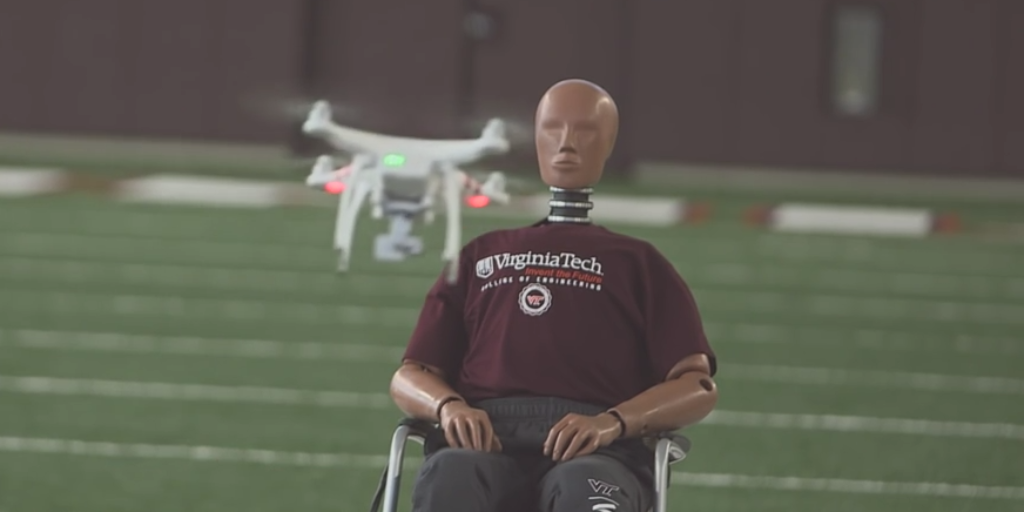 Safety Researchers Repeatedly Fly a Drone Into a Crash Test Dummy's ...