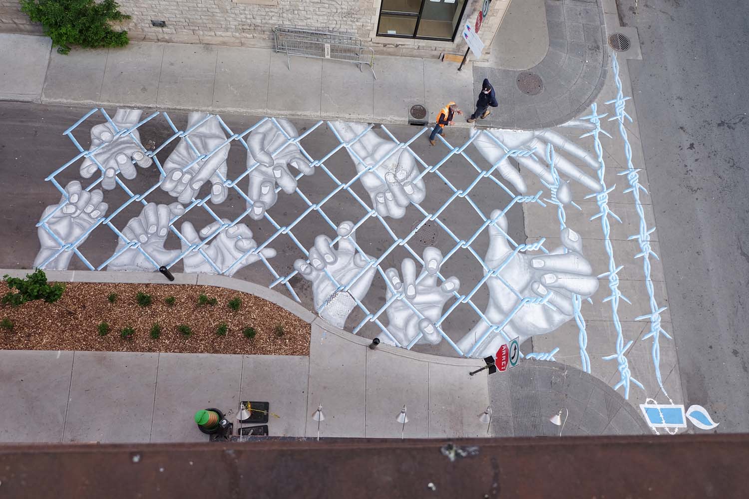 Roadsworth, Literal Street Art That Decorates Roadways With Socially ...