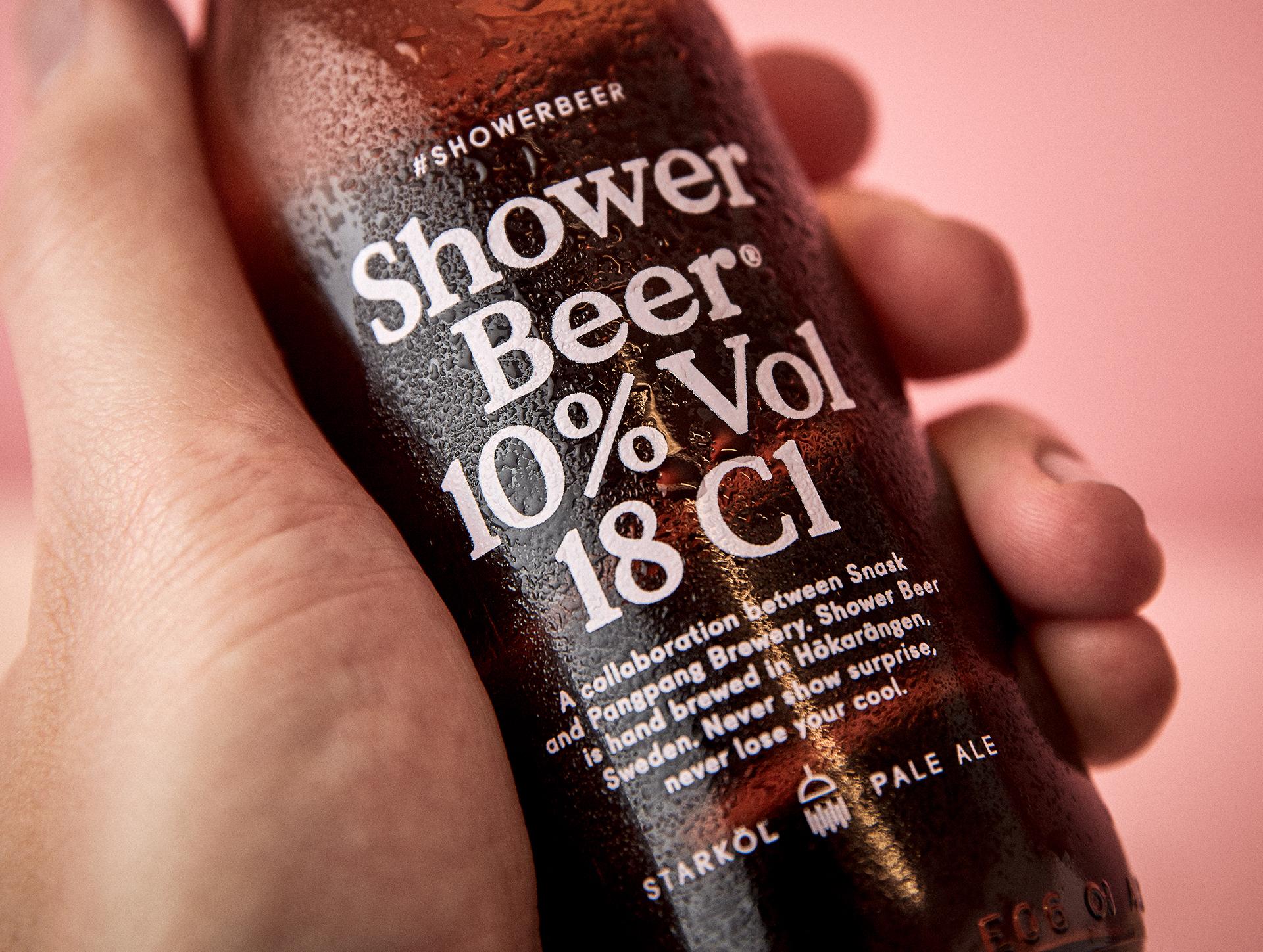 Shower Beer, A Petite Pink-Labeled Ale That Can Be Enjoyed While ...