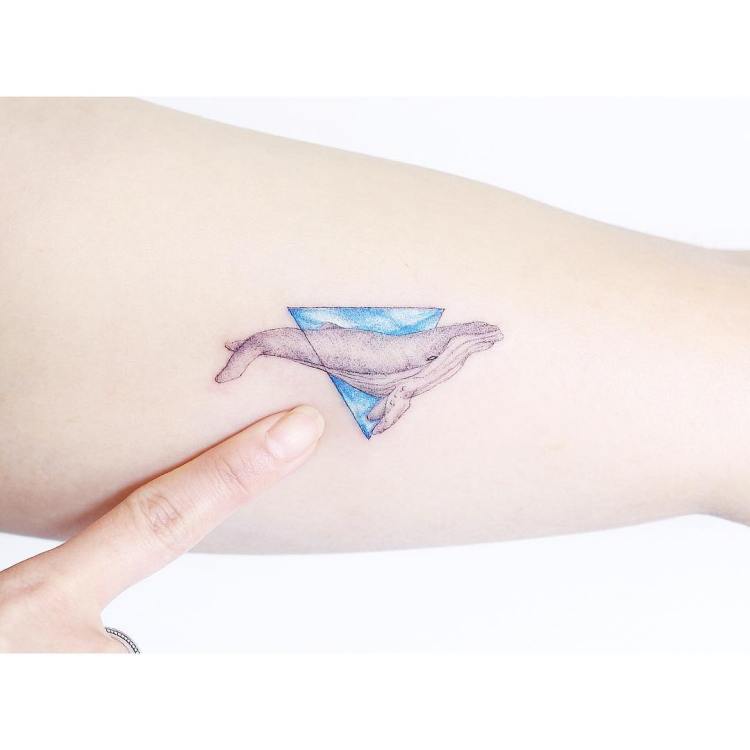 Lighthearted Delicately Designed Tattoos That Are Inked With a Rainbow ...