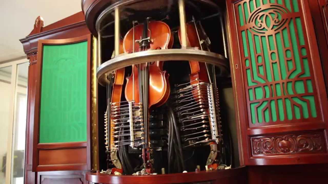 A Beautifully Restored Hupfeld Phonoliszt-Violina, A Self-Playing ...