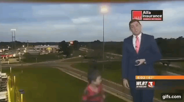 Kid Interrupts Weatherman's Live Forecast to Fart on Him and Warn ...