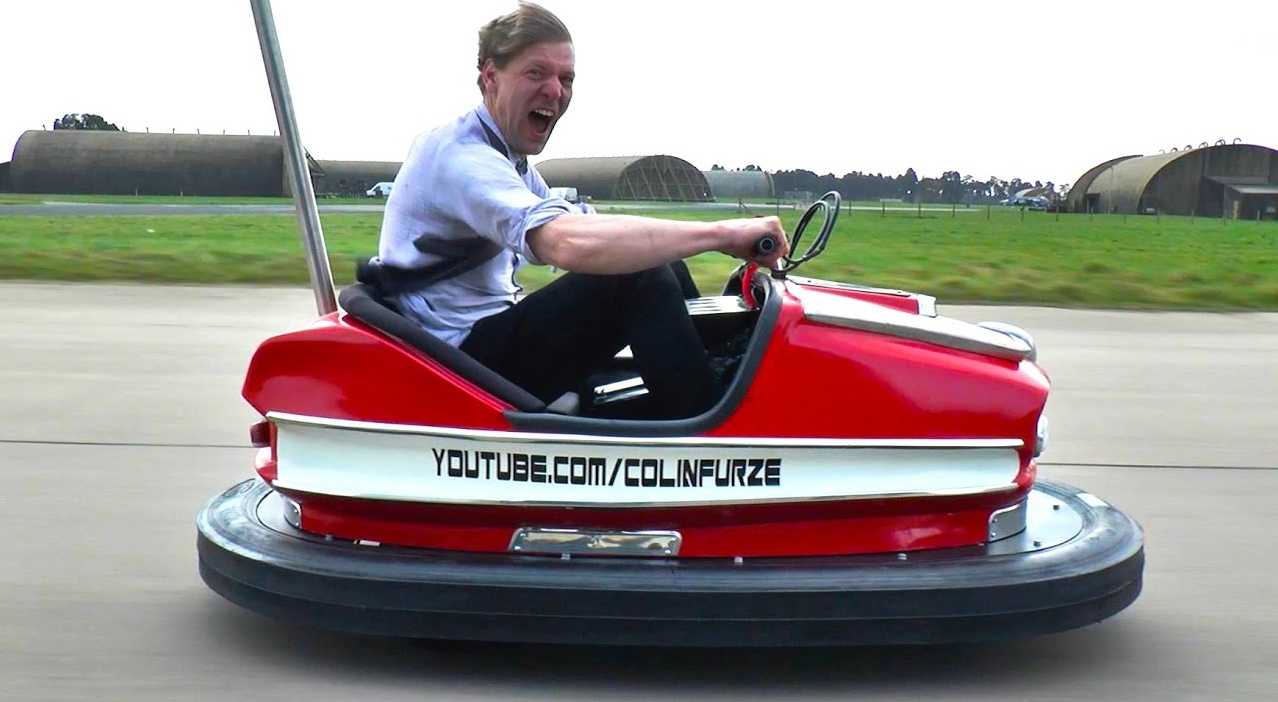 Colin Furze Builds an Incredible 600cc Bumper Car That Breaks a ...