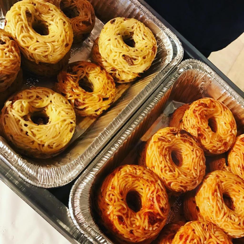 Pop Pasta, Unique Savory Donuts That Are Made Out of Spaghetti and ...