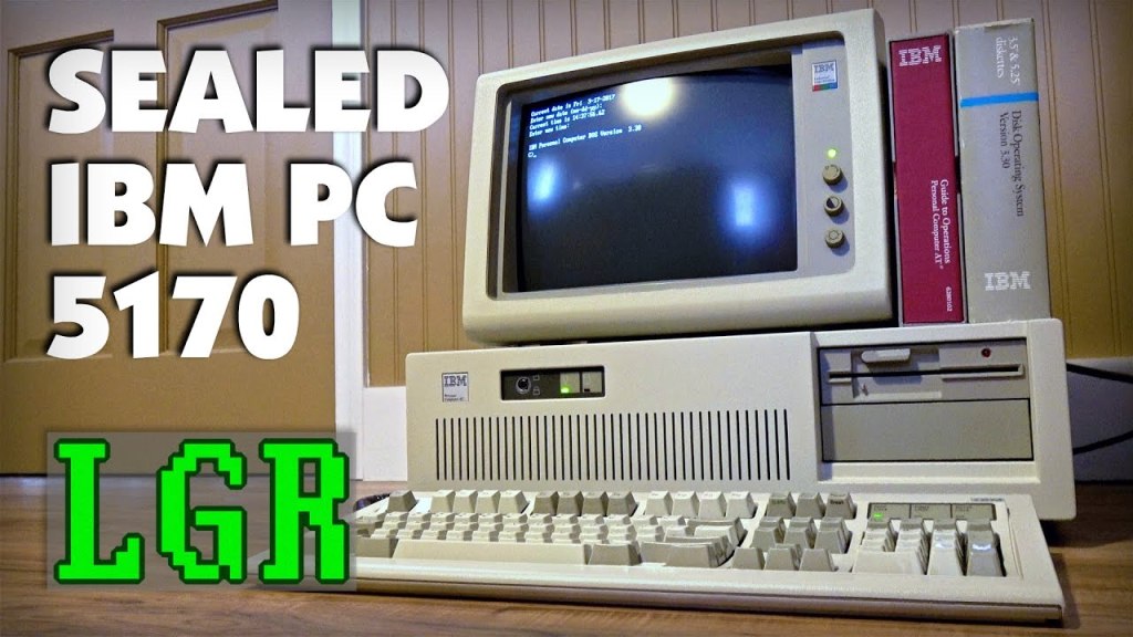 Unboxing & Setting Up New IBM PC AT Built in 1988