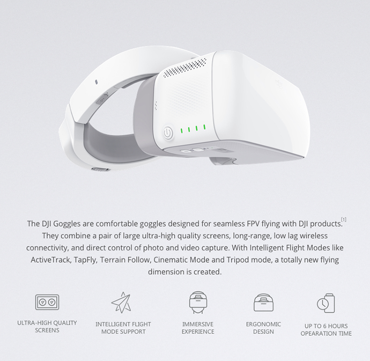 DJI Releases First-Person View Goggles That Allow You to Control a ...