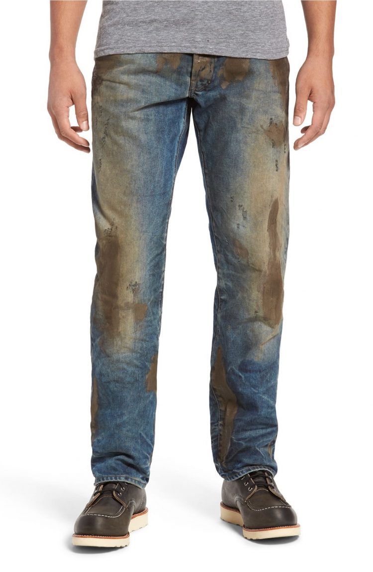 Brand New $425 Mens Designer Jeans That Are Covered in Mud, Paint and ...