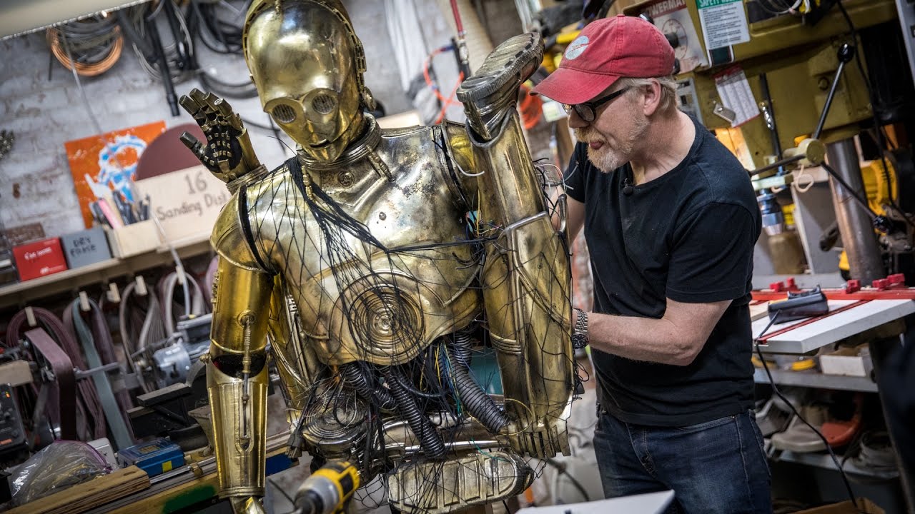 Adam Savage Creates Star Wars Costume Featuring Chewbacca Carrying an ...