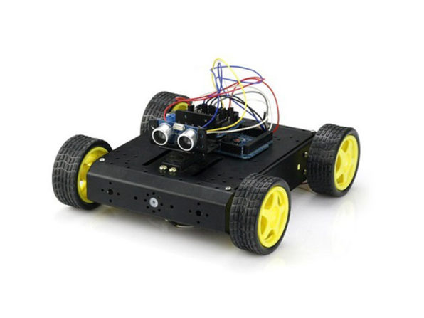 A Build It Yourself 4WD Arduino Robot Car Kit