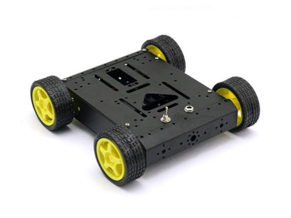 A Build It Yourself 4WD Arduino Robot Car Kit