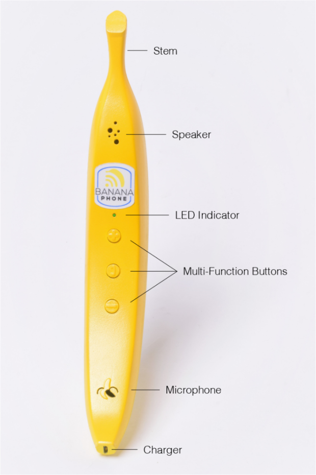 Banana Phone, A Banana Shaped Mobile Bluetooth Handset That Connects to ...