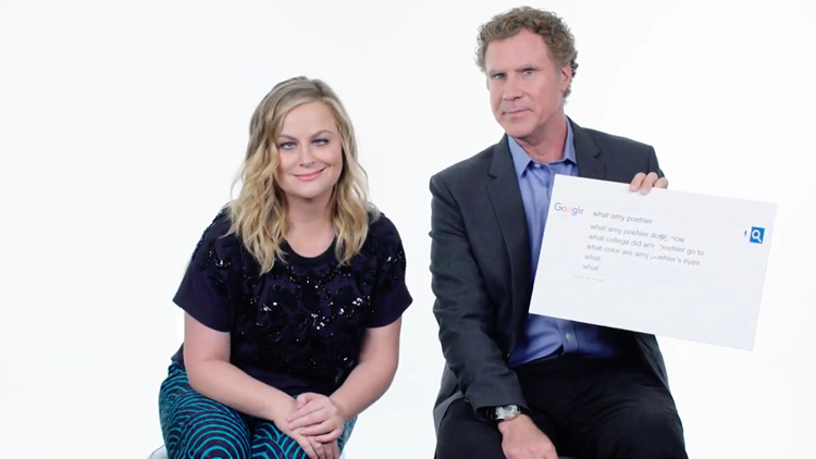 Will Ferrell and Amy Poehler Answer the Web’s Most Searched Questions ...