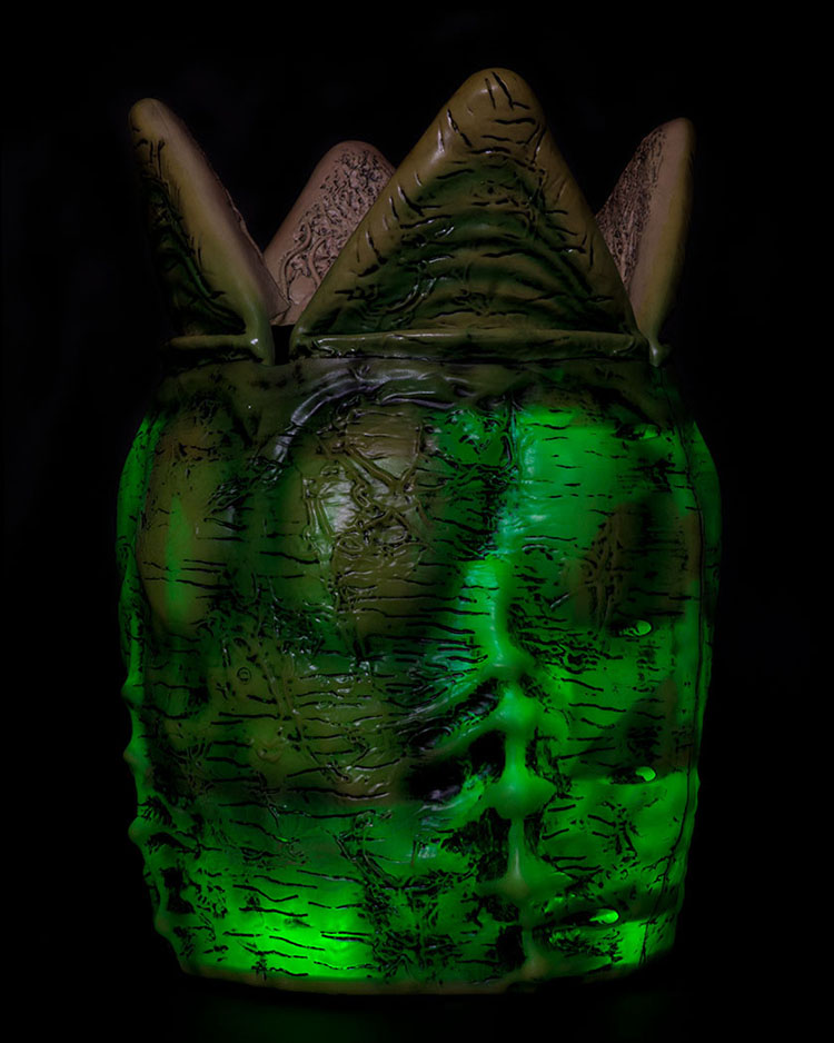 A Creepy Motion Activated 'Alien' Xenomorph Egg Storage Container