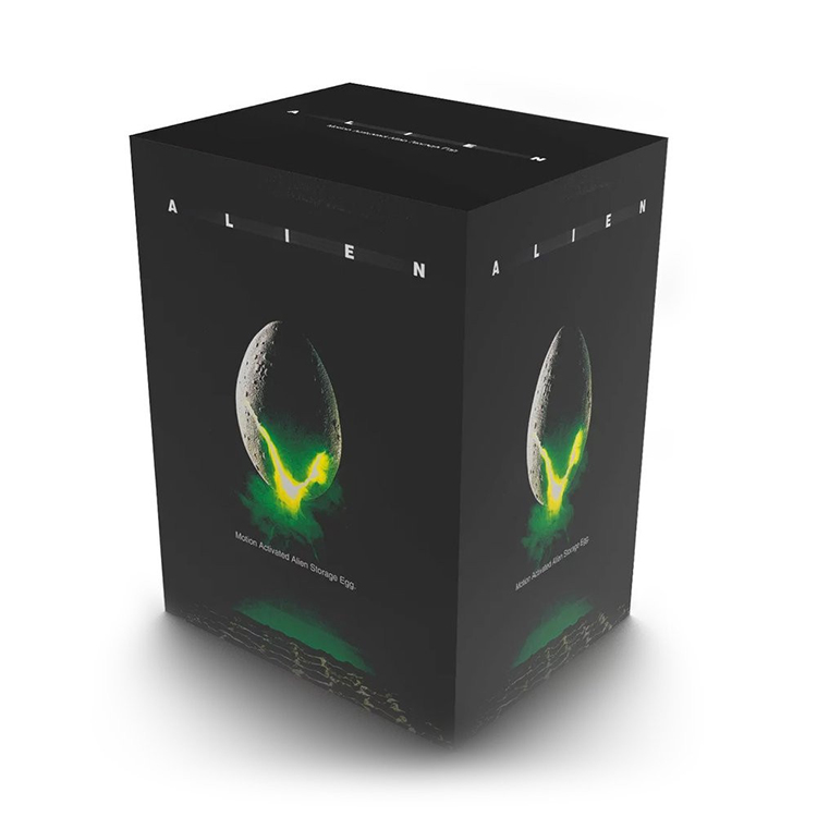 A Creepy Motion Activated 'Alien' Xenomorph Egg Storage Container