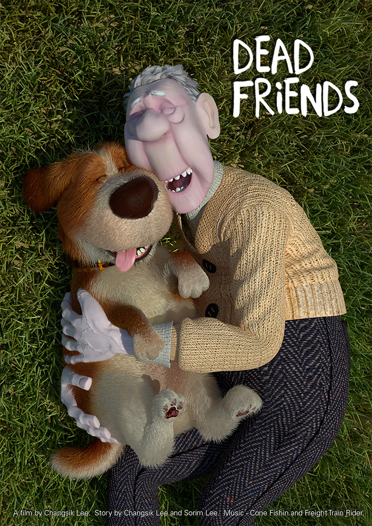 Dead Friends, An Animated Short Film About a Loyal Dog Who Sticks With ...