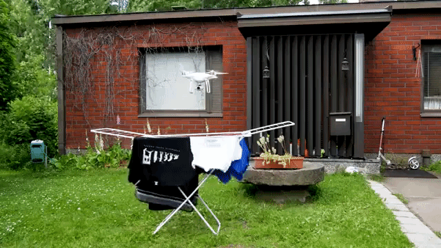 Drying Laundry With a Phantom 4 Pro Drone