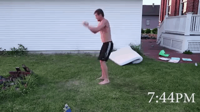 A Motivated Man Learns How to Do a Backflip in Under 6 Hours