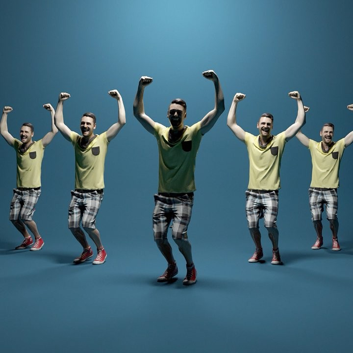 Makin' Moves, A Mesmerizing Animated Film Featuring Human 3D Scans ...
