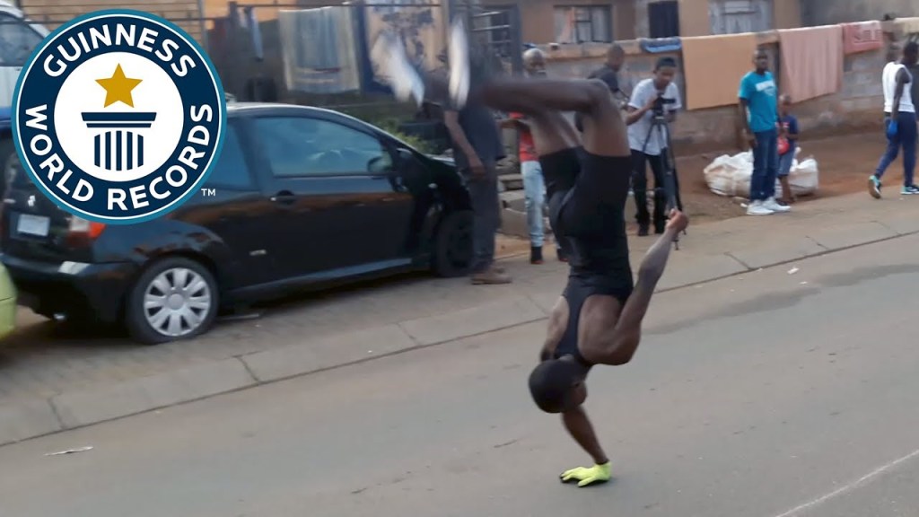 South African Gymnast Sets Guinness World Record for the Most ...