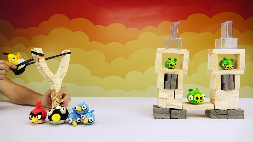 A Real Life Version of the Angry Birds Video Game