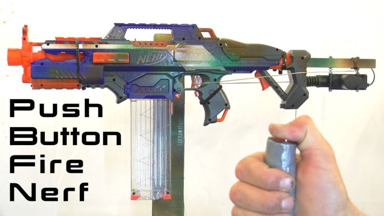 How to Build an Auto Nerf Blaster Firing System That Shoots Darts With ...