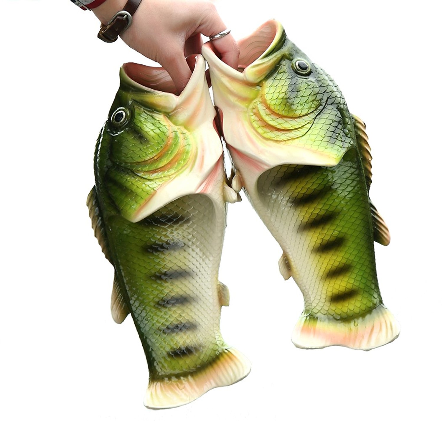 Largemouth Bass Fish Slippers