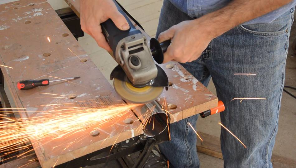 A Hand Crafted Bell Made From a Modified Piece of Steel Pipe That Rings ...