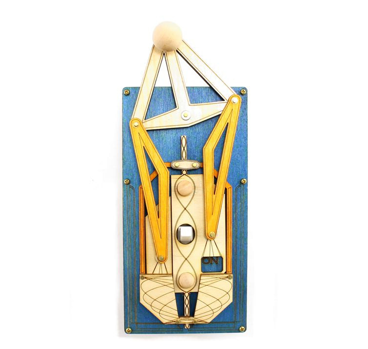 Interactive Steampunk Light Switch Covers Featuring Functional Gears ...