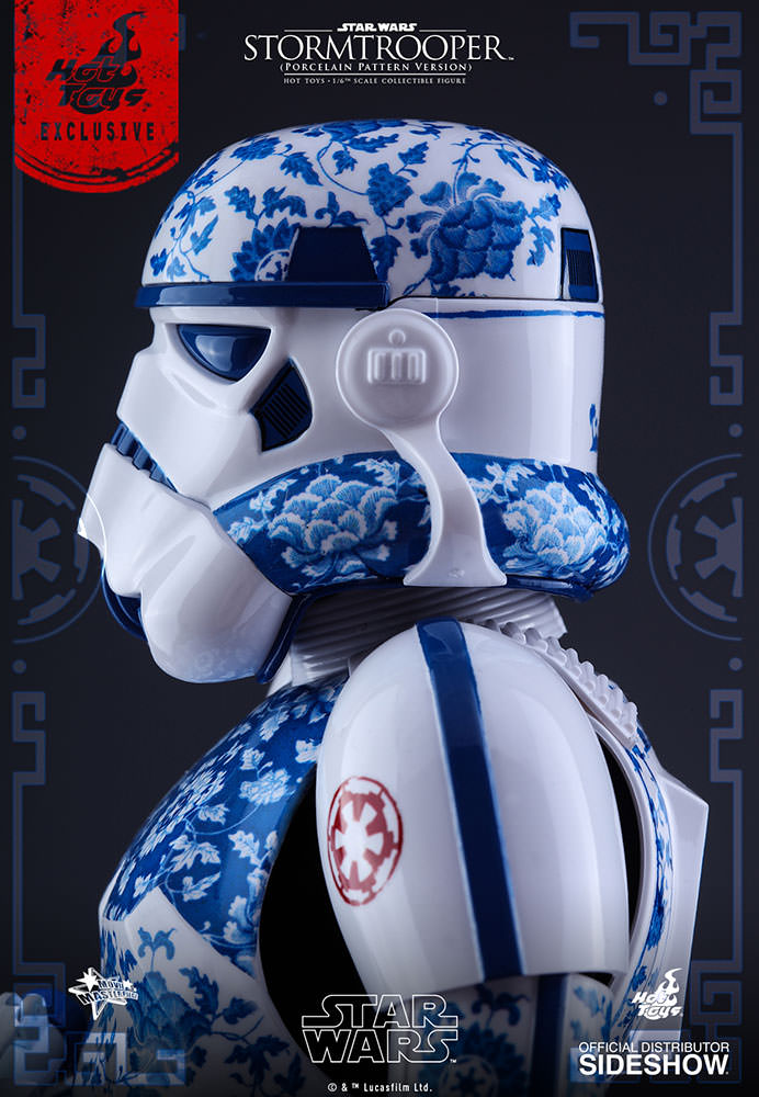 A Beautiful Porcelain Pattern Stormtrooper Figure