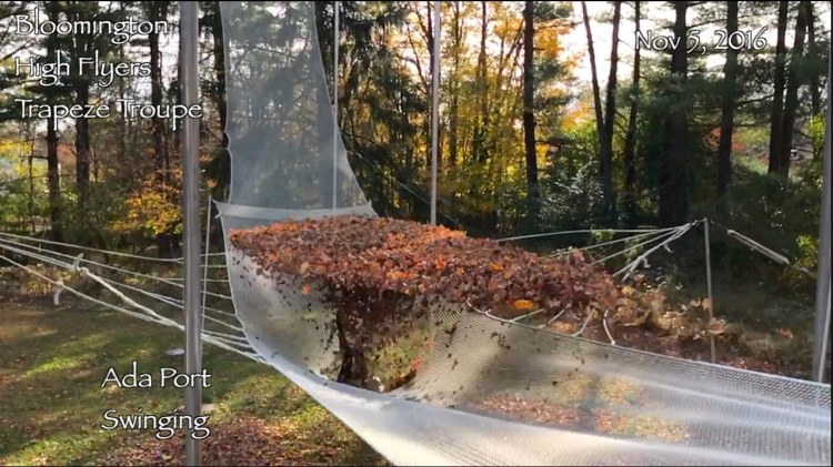 Wonderful Slow Motion Video of a Trapeze Artist Falling Onto a Net ...