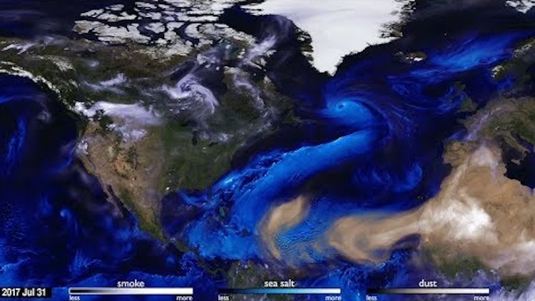 How NASA Meteorologists Use Dust, Smoke and Salt Particles to Track ...