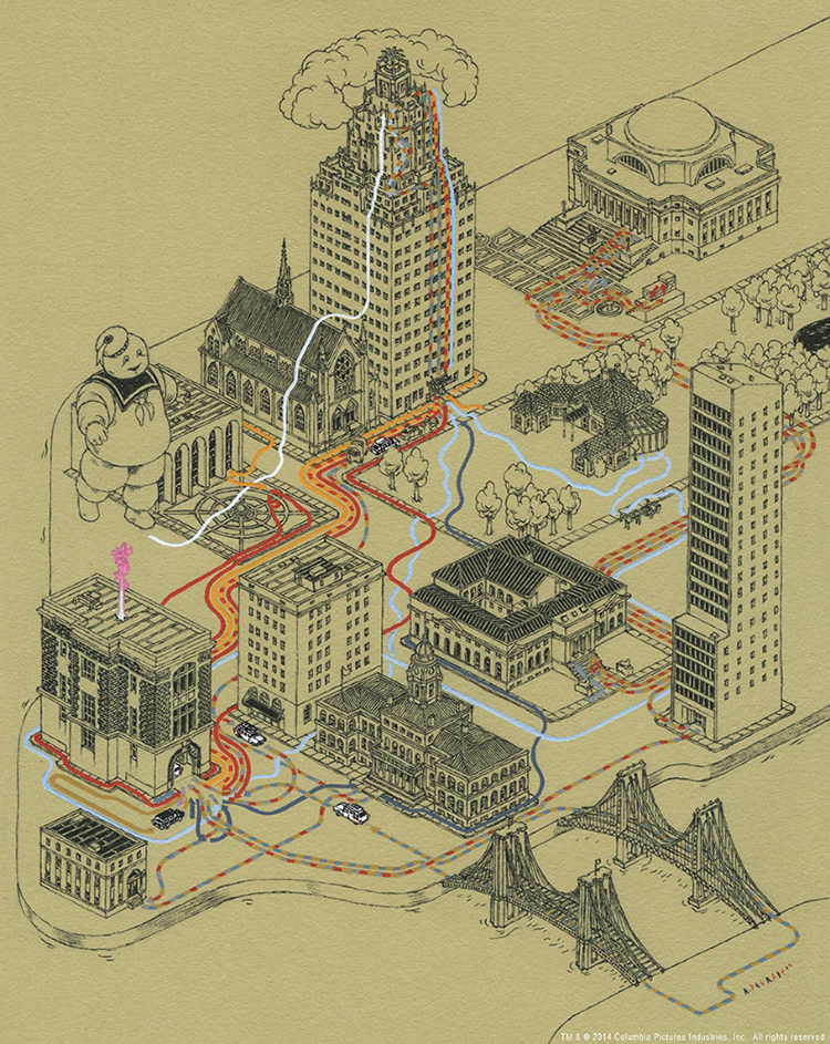 Cinemaps, A New Book Featuring Incredibly Detailed Illustrated Maps of ...