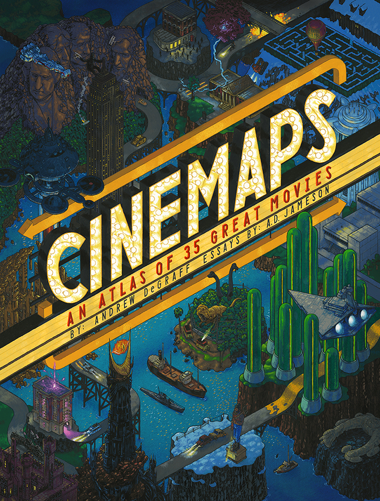 Cinemaps, A New Book Featuring Incredibly Detailed Illustrated Maps of ...