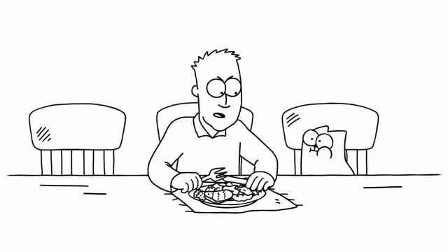 Simon's Cat and Kitten Team Up to Steal Simon's Yummy Thanksgiving ...