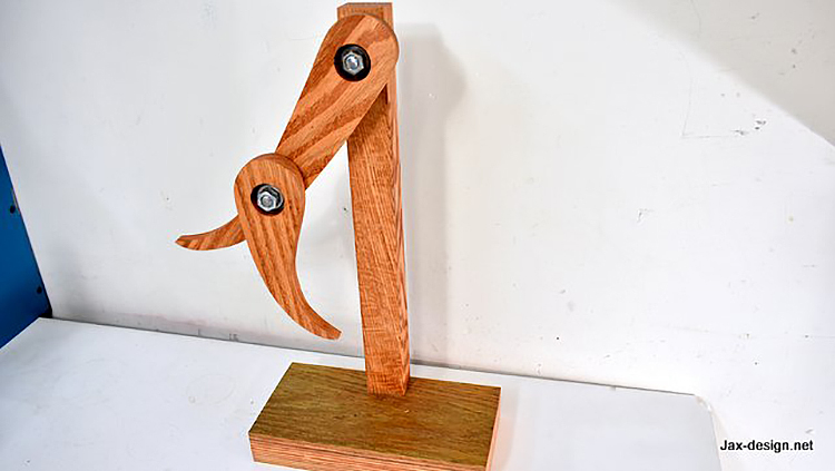 How to Make a Wooden Chaotic Double Pendulum