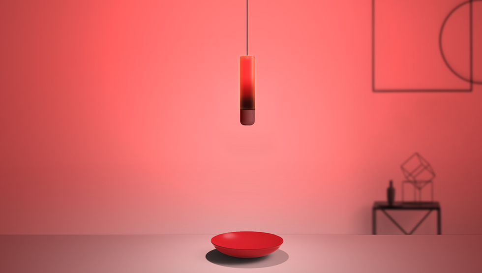An Amazing Hanging Lamp That Detects and Matches Environmental Colors ...