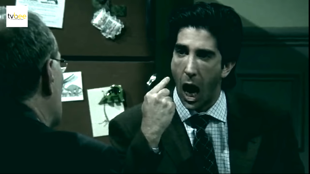 Ross Geller Turns Into a Total Psychopath When the Laugh Track Is ...
