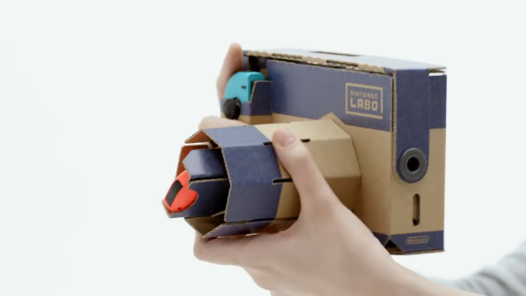 Nintendo Labo, An Interactive Line of Build and Play Cardboard ...