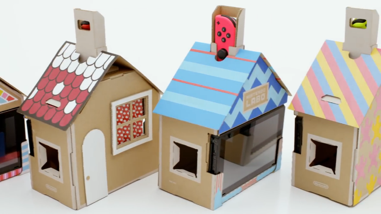 Nintendo Labo, An Interactive Line of Build and Play Cardboard ...