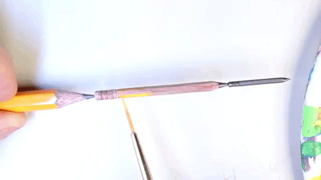 Woodworking Artist Meticulously Carves Pencils Out of Pencils in a ...