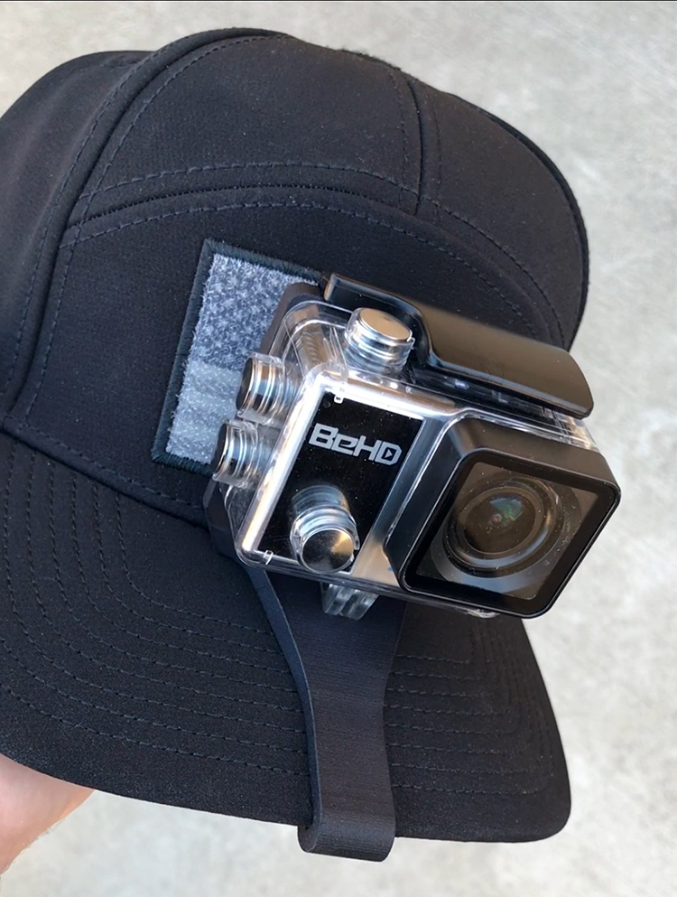 Sidekick Mounts, Lightweight POV Cap Mounts for GoPro, BeHD, SJCamHD ...