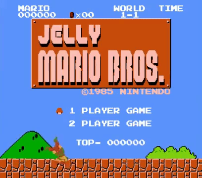 Jelly Mario Bros., A Super Mario Bros. Web Game Featuring Zero Gravity ...