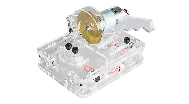 Mini DIY Drop Saw and Table Saw Assembly Kits for Small Scale Model Making