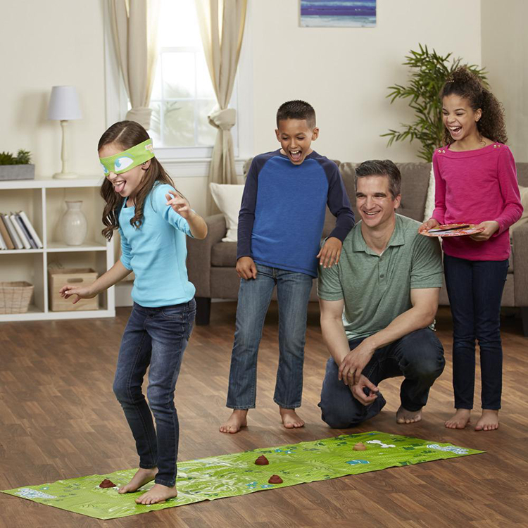 Don't Step In It, A Hasbro Game Where Blindfolded Players Try to Step ...